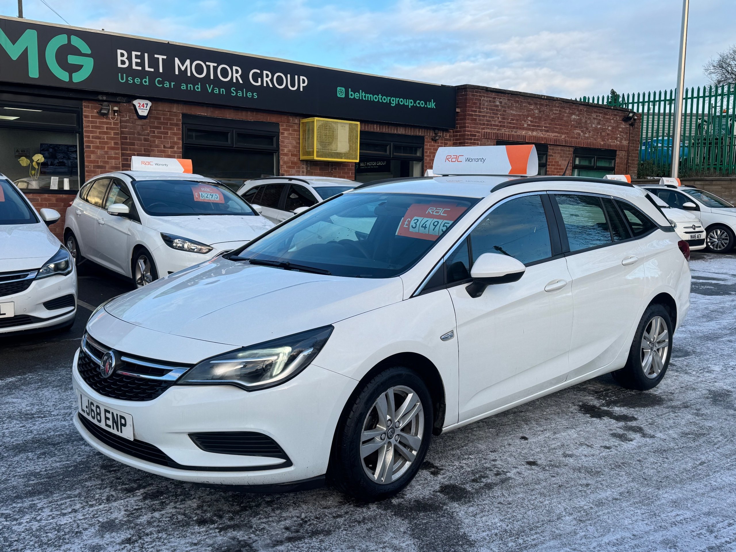 Used 2018 Vauxhall Astra 1.6 CDTi BlueInjection Design Sports Tourer ...