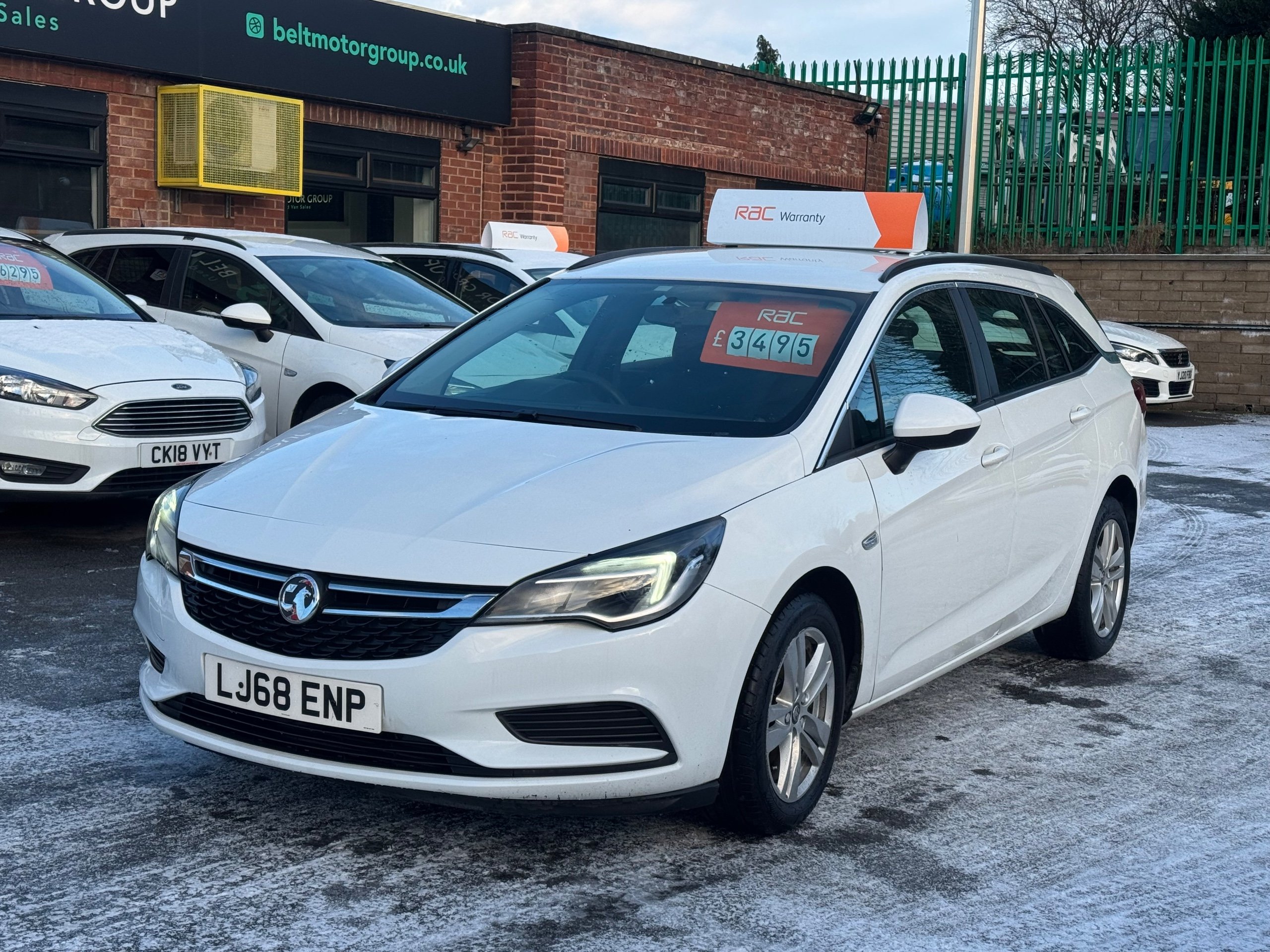 Used 2018 Vauxhall Astra 1.6 CDTi BlueInjection Design Sports Tourer ...